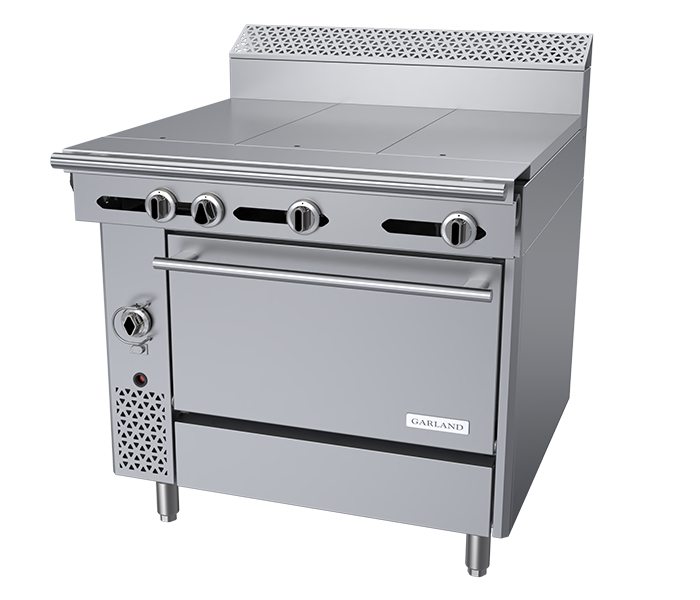 Inducs - C36-8 Garland Cuisine 36" Three Even-Heat Hot Top Ranges